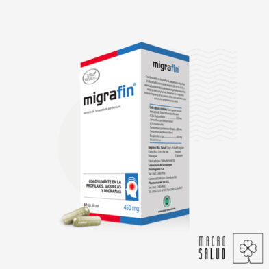 Migrafin 60 Cáps. – MacroSalud – Una Macrobiótica en Línea.